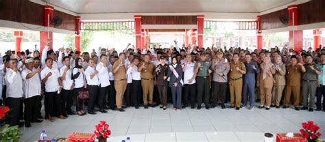 Pemkab Lampung Selatan Gelar Deklarasi Damai Pilkades Serentak Tahun 2023
