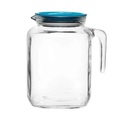 Carafe Frigoverre Carr Verre Lt Avec Bouchon Herm Tique Bormioli