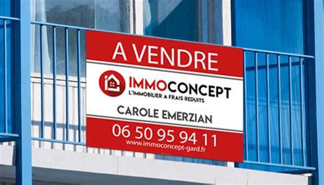 Panneau vente appartement immobilier en akilux personnalisé pas cher