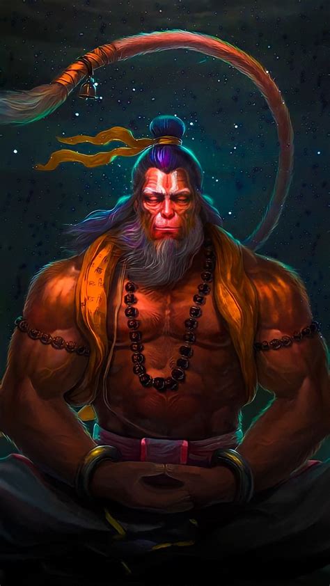 4K Hanuman Wallpaper With Jay Shree Ram