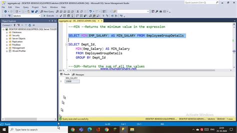 68 aggregate functions avg min max sum hindi youtube