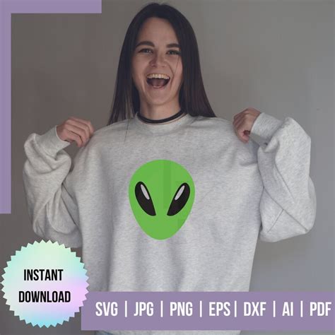 Alien SVG Bundle UFO PNG Clipart Cut Files For Cricut Etsy