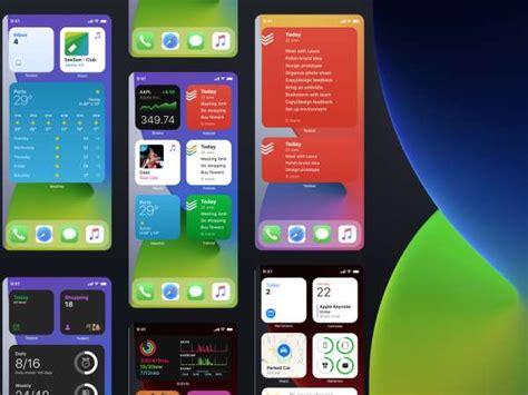 Ios Apple Widgets Ui Kit Freebie For Figma And Adobe Xd