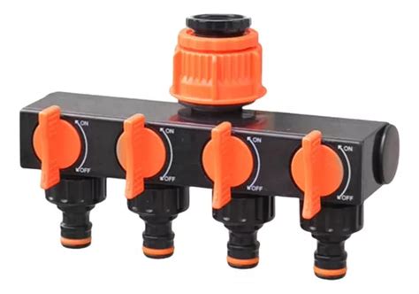 Conector De Mangueira De Jardim 4 Vias Divisor De Mangueira Frete grátis