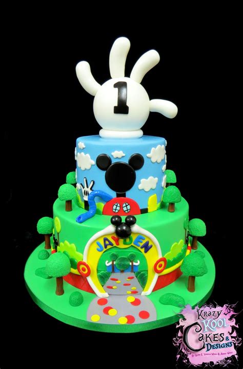 Mickey Mouse Clubhouse Cake Design