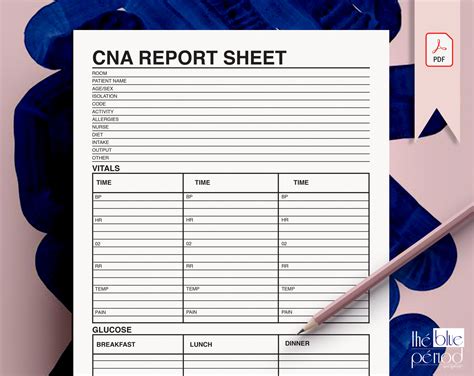 Cna Hospital Report Sheet Hot Sex Picture