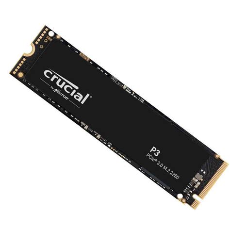 Crucial P3 500GB PCIe 3 0 3D NAND NVMe M 2 SSD Up To 3500MB S