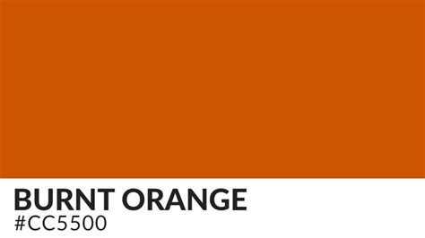 Burnt Orange Color Meaning HipFonts