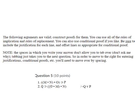 solved the following arguments are valid construct proofs