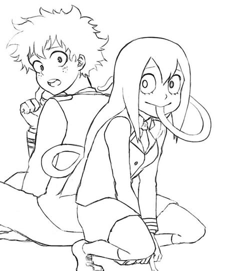 Dibujos De Tsuyu Asui Para Colorear P Ginas Para Imprimir 30438 The