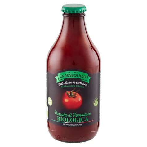 La Russolillo Passata Di Pomodoro Biologica 330 G Carrefour