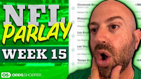 NFL Parlays Picks Predictions For Week 15 NFL Parlay Of The Week