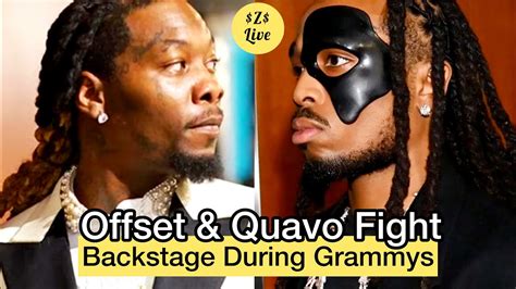 Offset Quavo Fight Backstage At The Grammys The Drama Beef