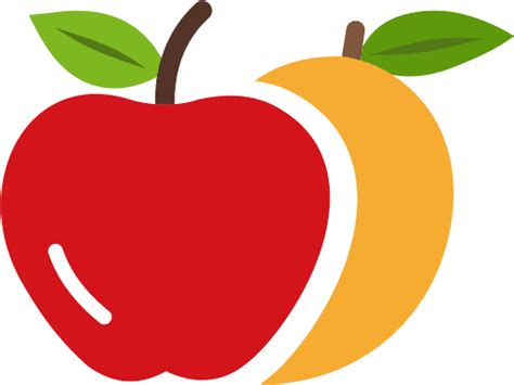 Kawaii Fruits Clipart Kawaii Fruit Clip Art Cute Fruits Clipart