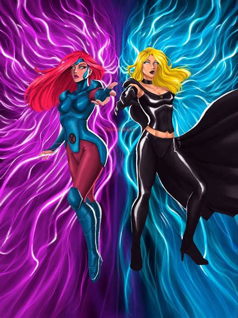 Jean Grey And Emma Frost By Vinnysaart Rxmen