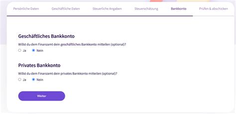 Fragebogen zur steuerlichen Erfassung online ausfüllen Accountable