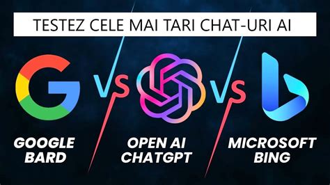 TESTEZ BARD ChatGPT Si Bing Chat Cu Acelasi Prompt YouTube