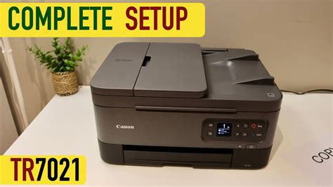 Canon Pixma TR7021 Setup Wireless Setup Install Setup Ink Scanning