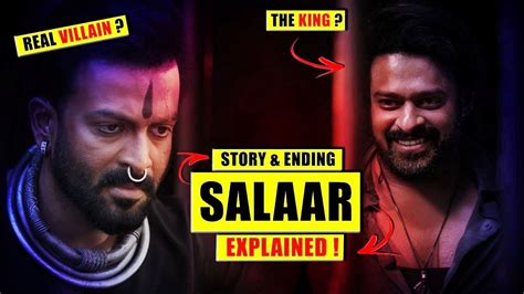 SALAAR STORY ENDING EXPLAINED IN HINDI PRABHAS PRASHANTH NEEL