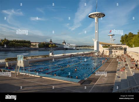 Lyon Centre Nautique Tony Bertrand Stock Photo Alamy