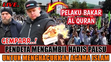 LIVE PIHAK GEREJA PANIK PENDETA MENGAMBIL HADIS PALSU YouTube