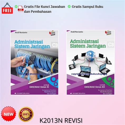 Jual Buku Administrasi Sistem Jaringan Teknik Komputer Jaringan SMK
