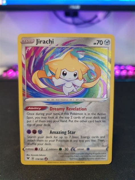 Pokemon Jirachi Amazing Rare 119 185 Kaufen Auf Ricardo