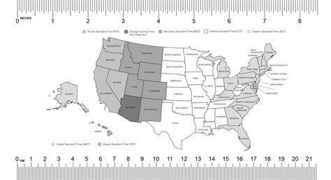 Show Time Zones In The Us Map