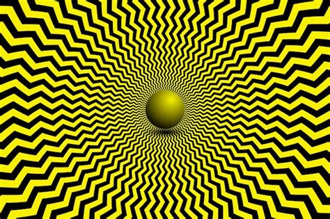 Psychodeliczny Złudzenie Optyczne Tło Darmowy Wektor
