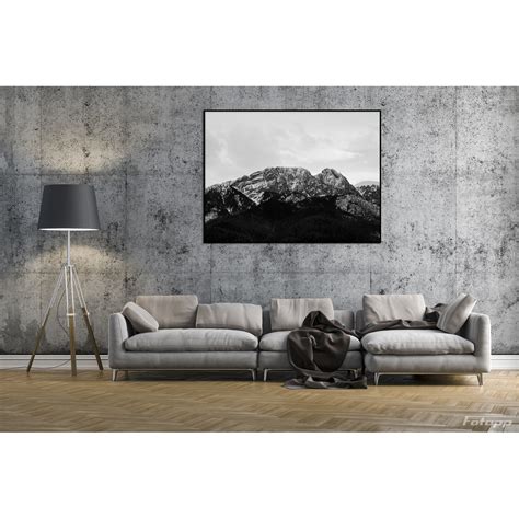 Zakopane giewont góry czarno biały plakat fotopp