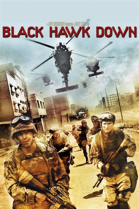 Affiches Et Pochettes La Chute Du Faucon Noir De Ridley Scott