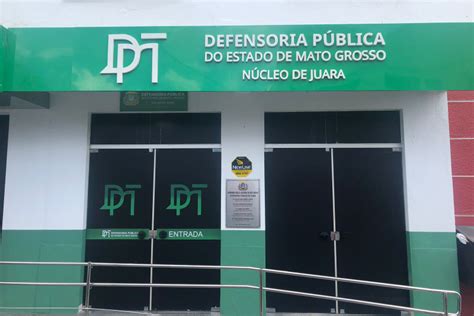 DPEMT Núcleo da Defensoria Pública em Juara será inaugurado nesta