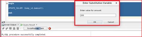 oracle stored procedure with in parameter dot net tutorials