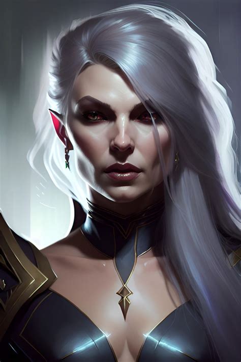 Half Elf Regent Of Shadar Kai