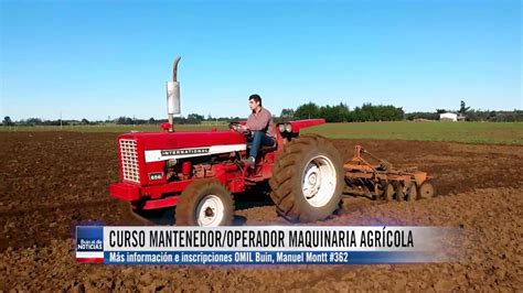 Curso mantenedor operador maquinaria agrícola clase D YouTube