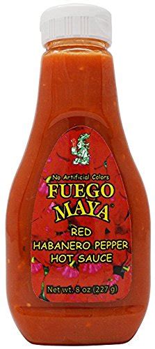 Amazon Fuego Maya Fuego Maya Red Habanero Sauce 8 Oz 8 Pack