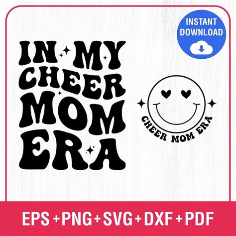 I M My Cheer Mom Era Svt Cut File For Cricut And Silhouette