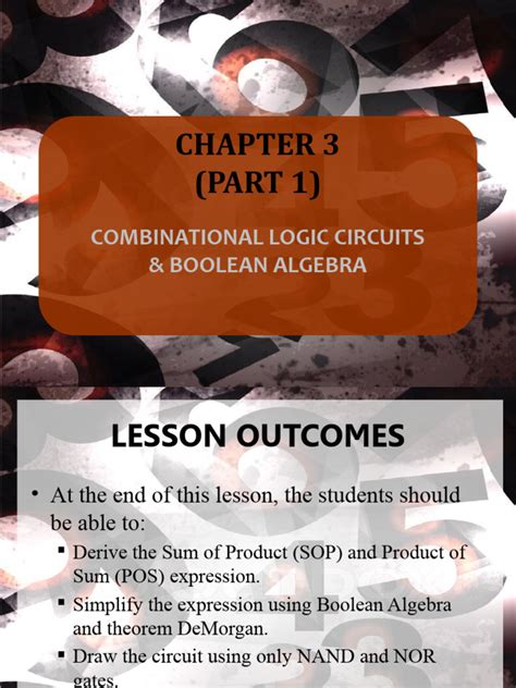 chapter 4 boolean algebra part1 pdf logic gate boolean algebra