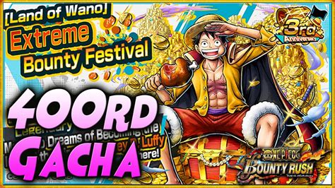 INI BARU 3rd ANNIV GACHA EX LUFFY Gear 4 Yang OP PARAH DamageNYA
