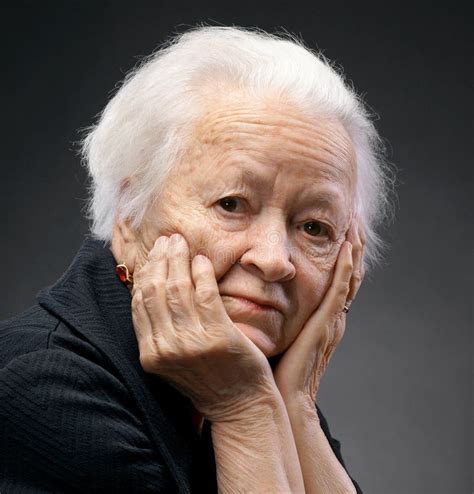 Alte Frau Stockbild Bild Von Schauen Leben Frauen 60001385