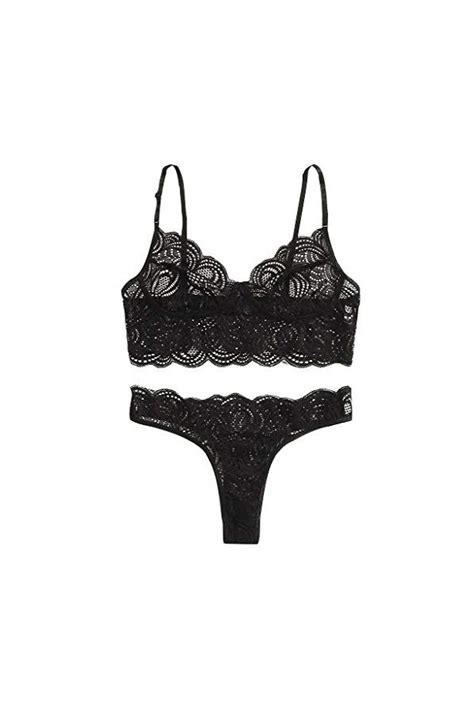 Ensemble De Dentelle Nuisette Ouverture Femmes Robe De Nuit Femme S