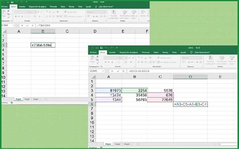 C Mo Hacer Una Resta En Excel