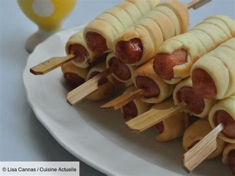 Feuilleté roulé saucisse recette sur Cuisine Actuelle