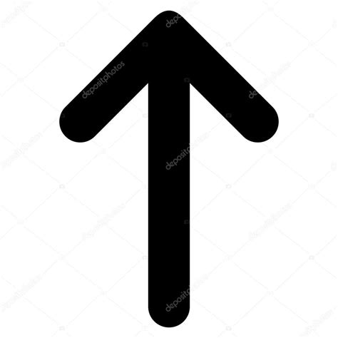 Imágenes flecha hacia arriba Flecha hacia arriba del plano Vector