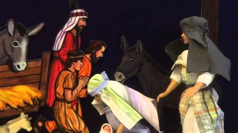 O NASCIMENTO DE JESUS Parte 3 De 4 Os Pastores Encontram O Bebe