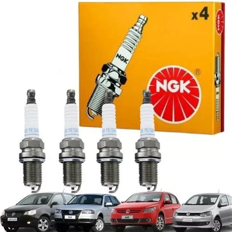 Jogo Velas Ngk Fox Gol Golf Polo Voyage Saveiro Totalflex