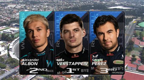 F Checo P Rez Finaliza Tercero En La P Del Gran Premio De M Xico