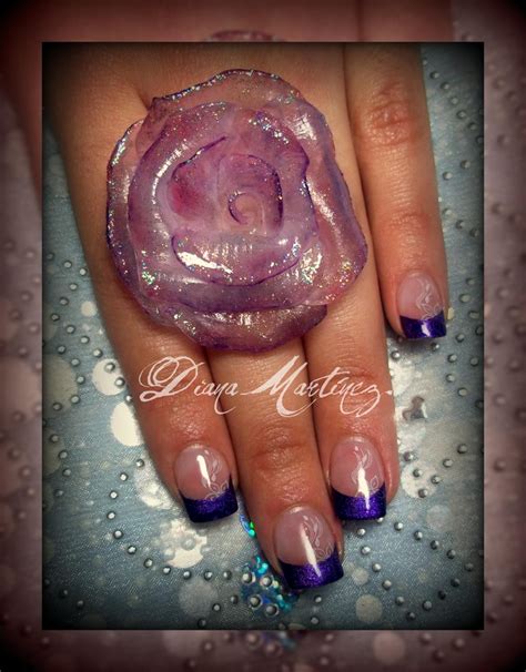 Nails Mi Rosa De Acr Lico Dise O Hecho En Fashion Zone