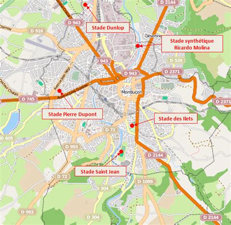 Nos Terrains Montlu On Football