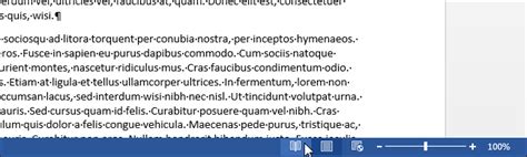 how to customize and use the read mode in word